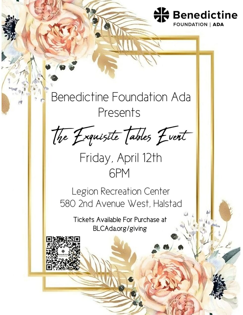 Benedictine Exquisite Tables - Halstad
